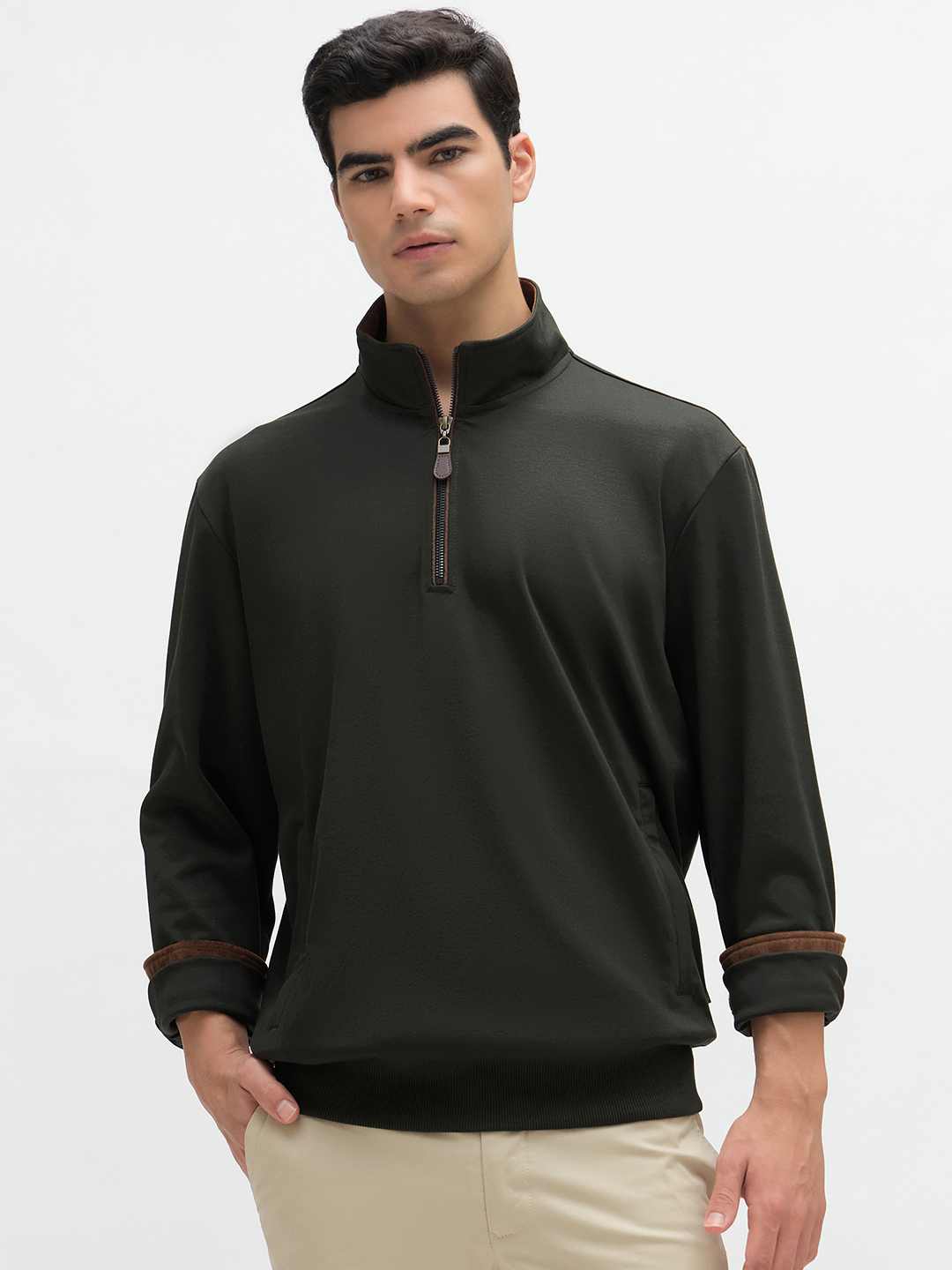 Lycra Interlock Half-Zip – Fahrenheit
